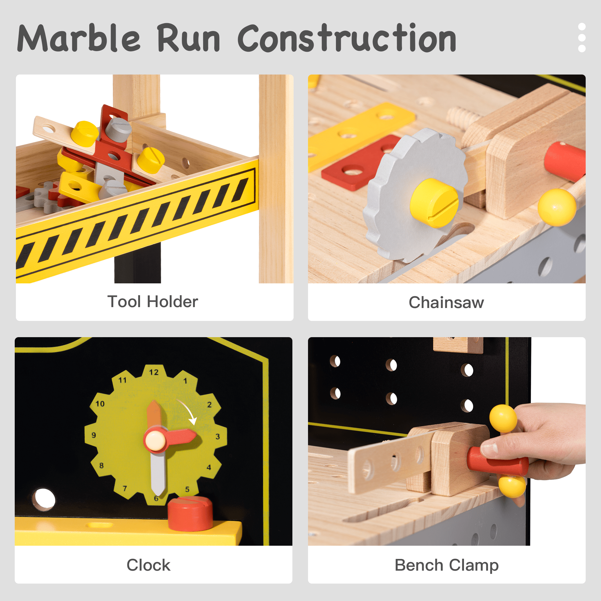 Classic Wooden Workbench - Toddler Friend