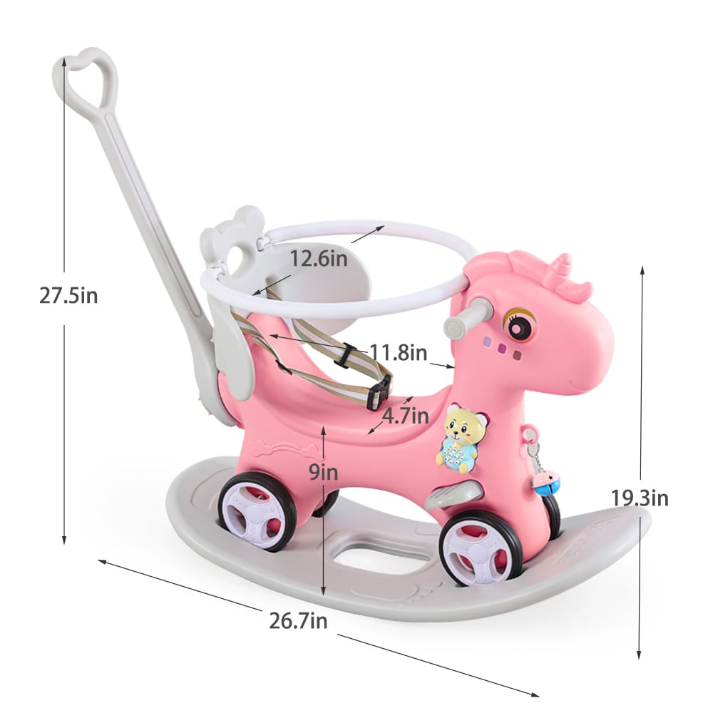 Unicorn Rocking Horse for Toddlers - Toddler Friend